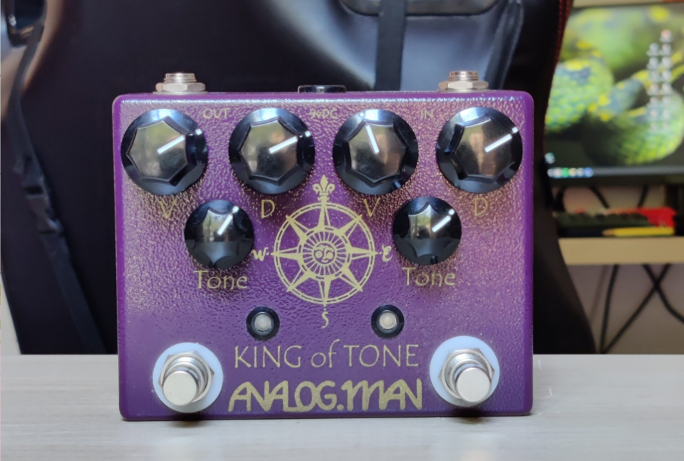 Analogman King of Tone Pedal Review - Guitar Space