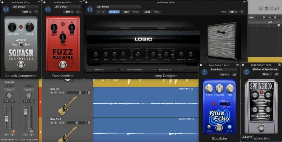 Sound Like David Gilmour Using Only Logic Plugins - Guitar Space